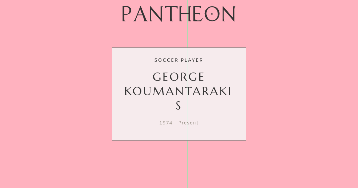 George Koumantarakis Biography | Pantheon