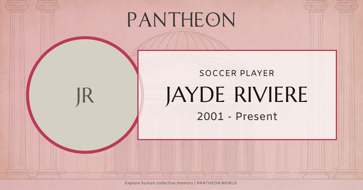 Jayde Riviere Biography | Pantheon
