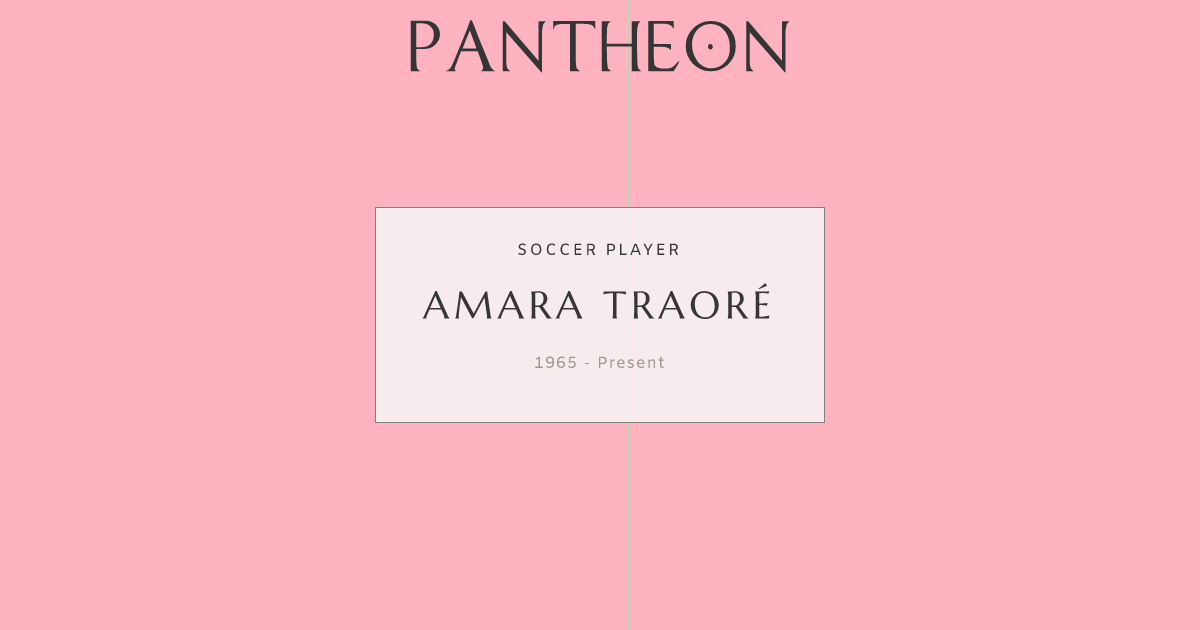 Amara Traoré Biography | Pantheon