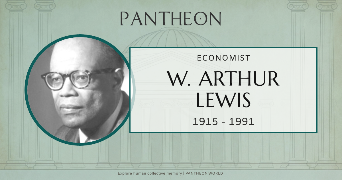 W. Arthur Lewis Biography | Pantheon