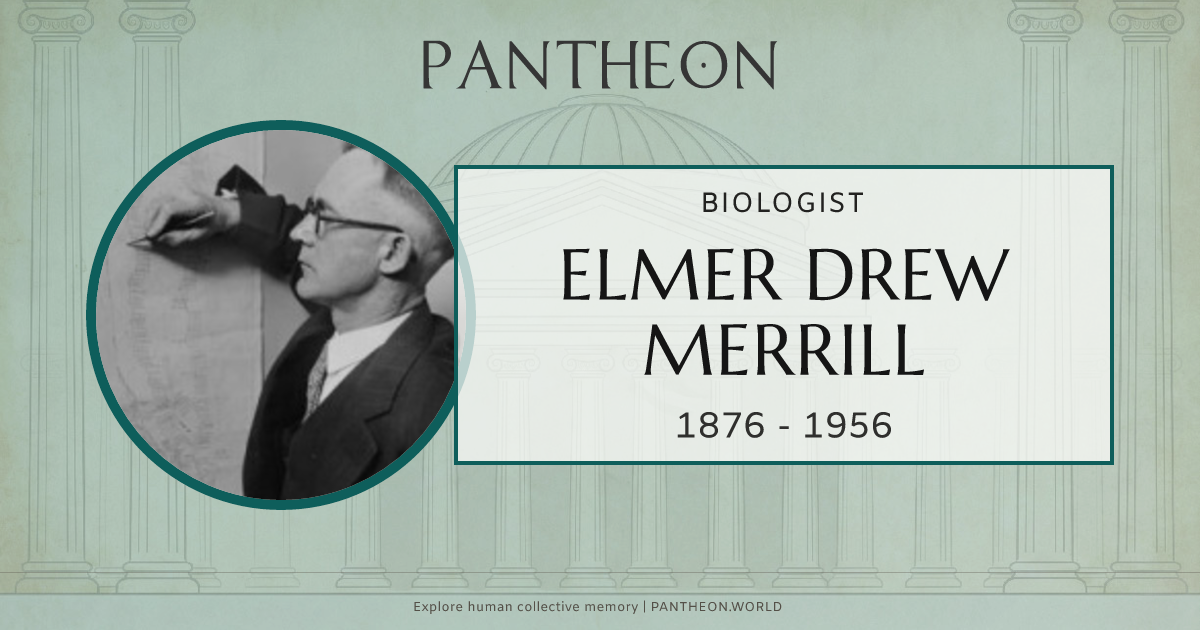 Elmer Drew Merrill Biography | Pantheon
