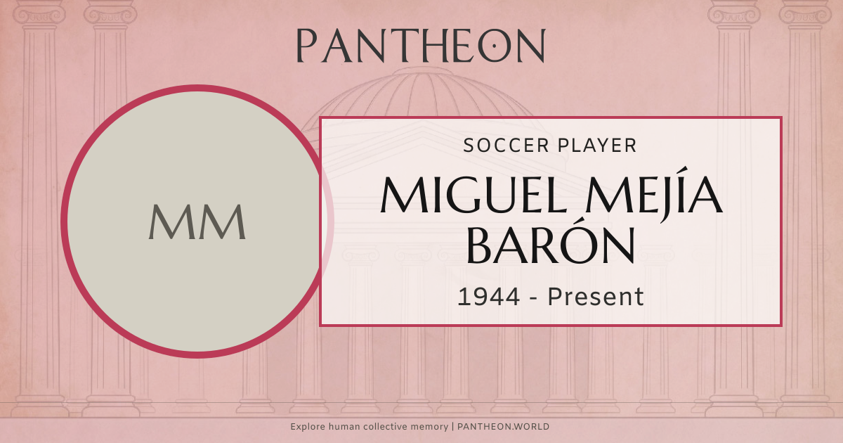 Miguel Mejía Barón Biography | Pantheon