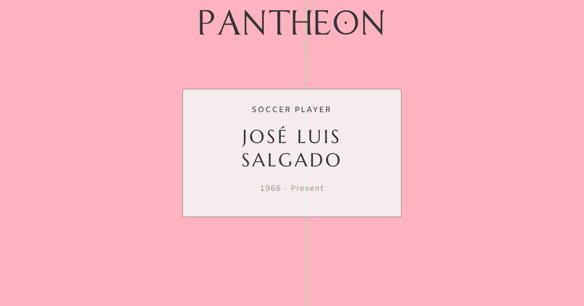 José Luis Salgado Biography | Pantheon