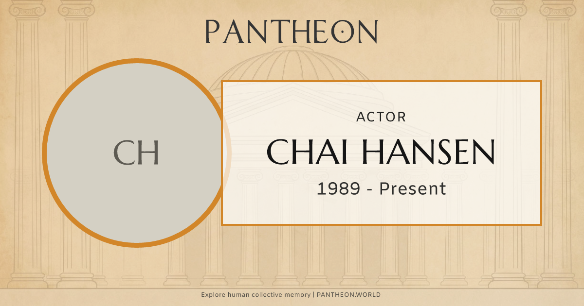 Chai Hansen Biography | Pantheon