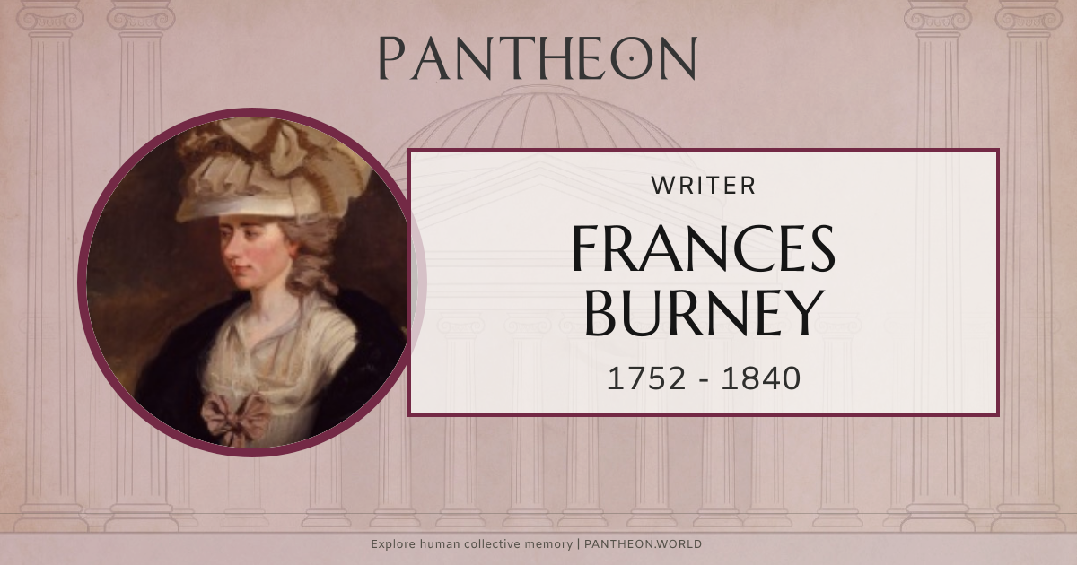Frances Burney Biography | Pantheon