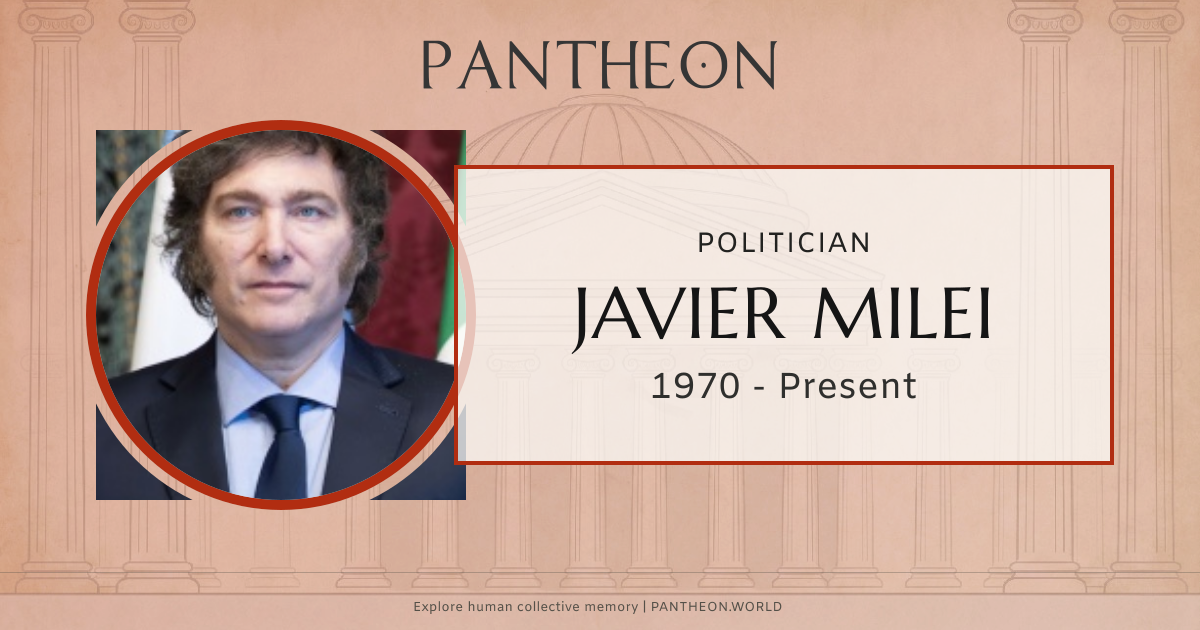 Javier Milei Biography | Pantheon