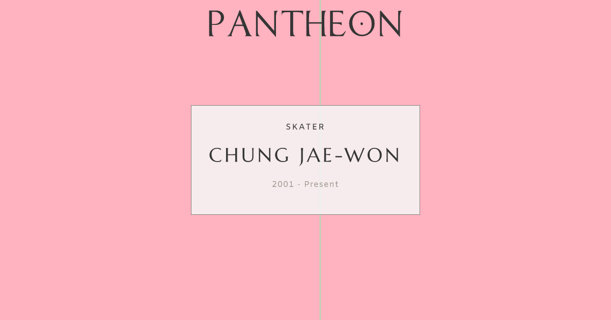 Chung Jae-won Biography | Pantheon