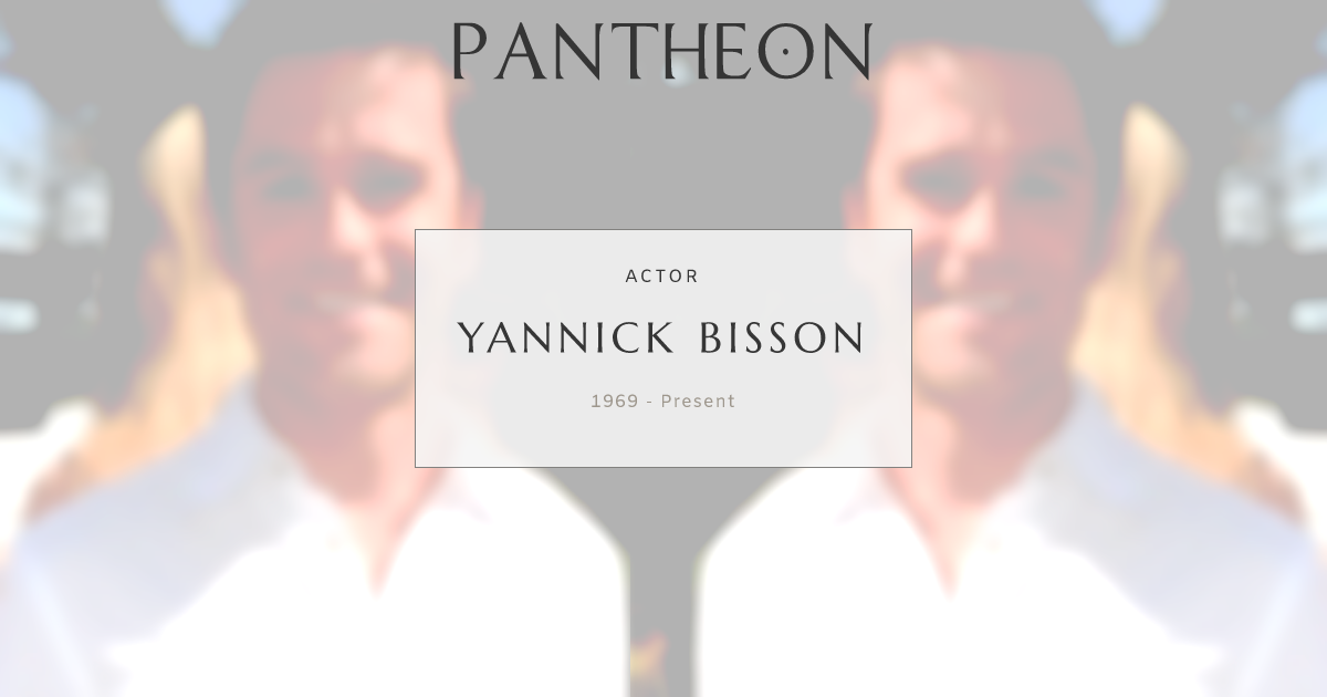 Yannick Bisson Biography | Pantheon