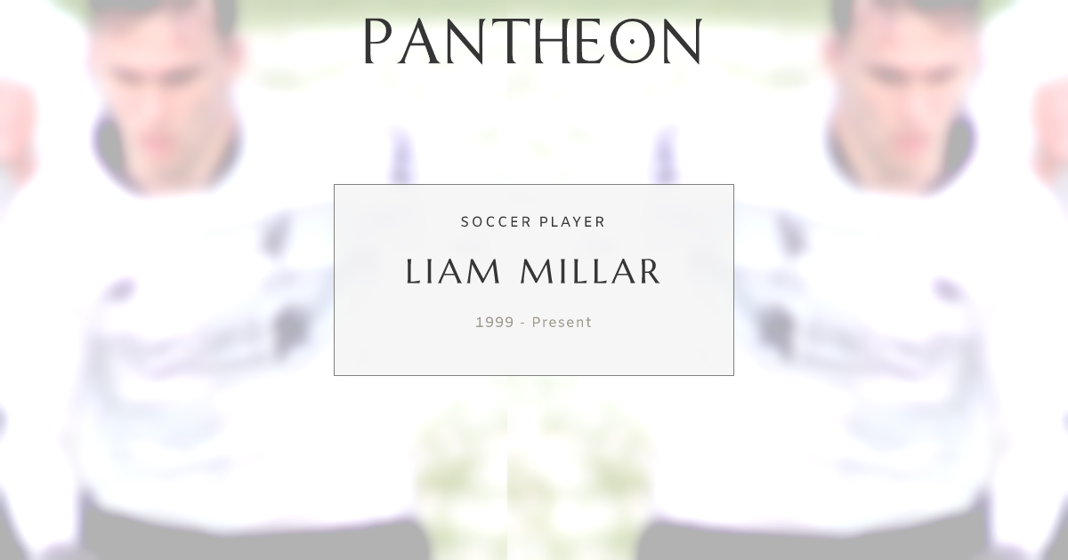 Liam Millar Biography | Pantheon