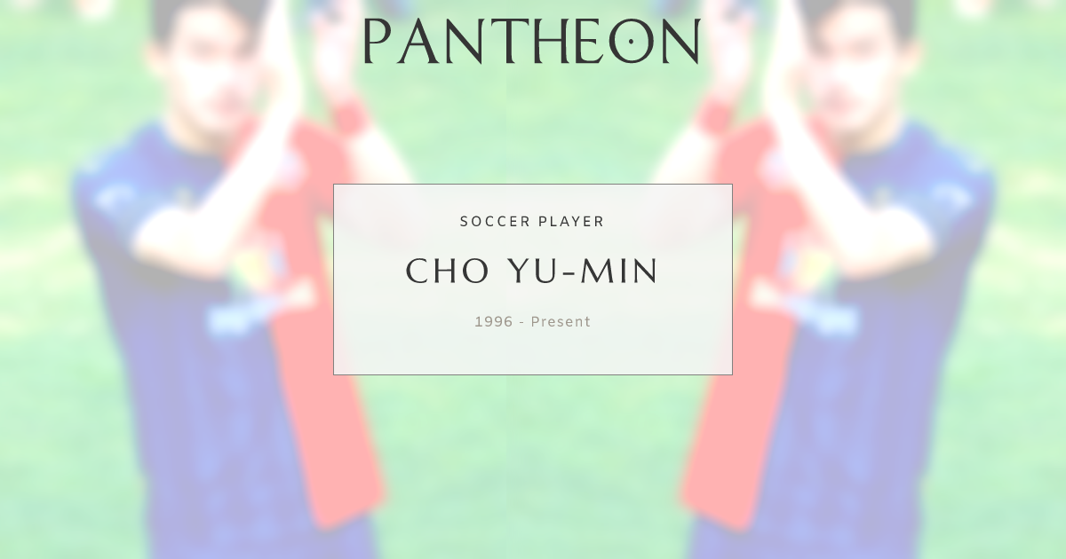 Cho Yu-min Biography | Pantheon