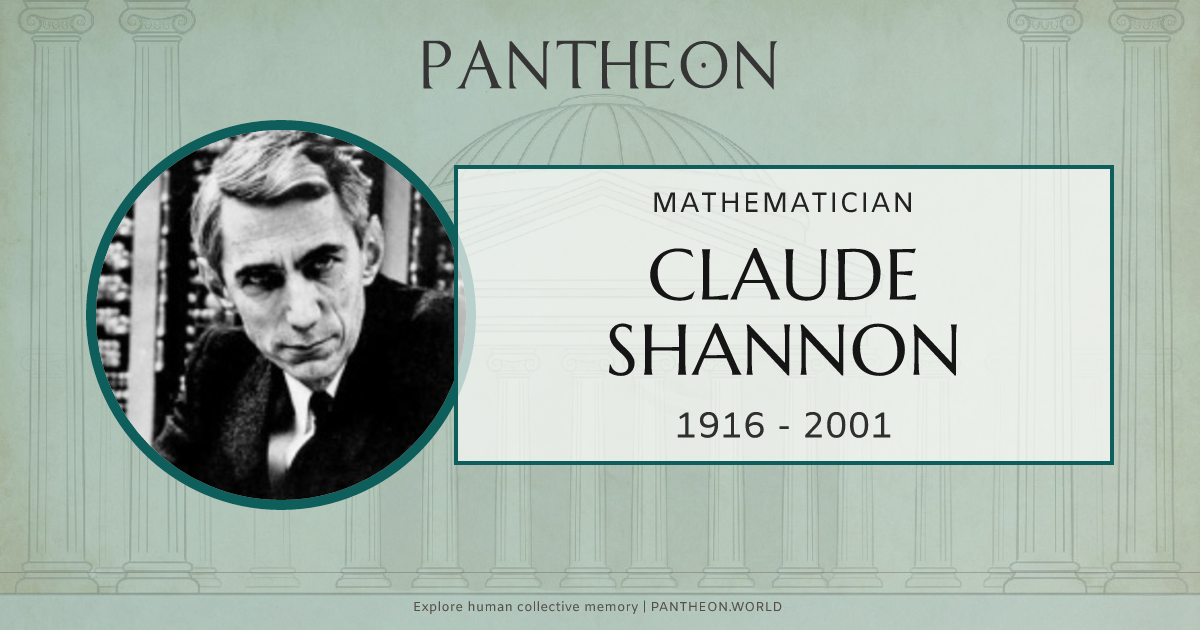 Claude Shannon Biography | Pantheon