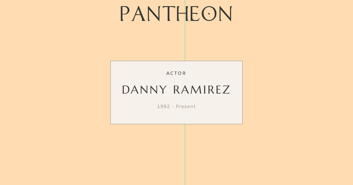 Danny Ramirez Biography | Pantheon