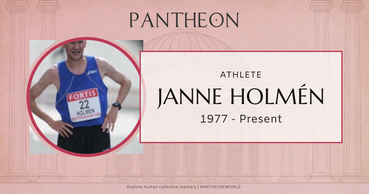 Janne Holmén Biography | Pantheon