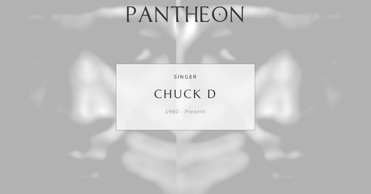 Chuck D Biography | Pantheon