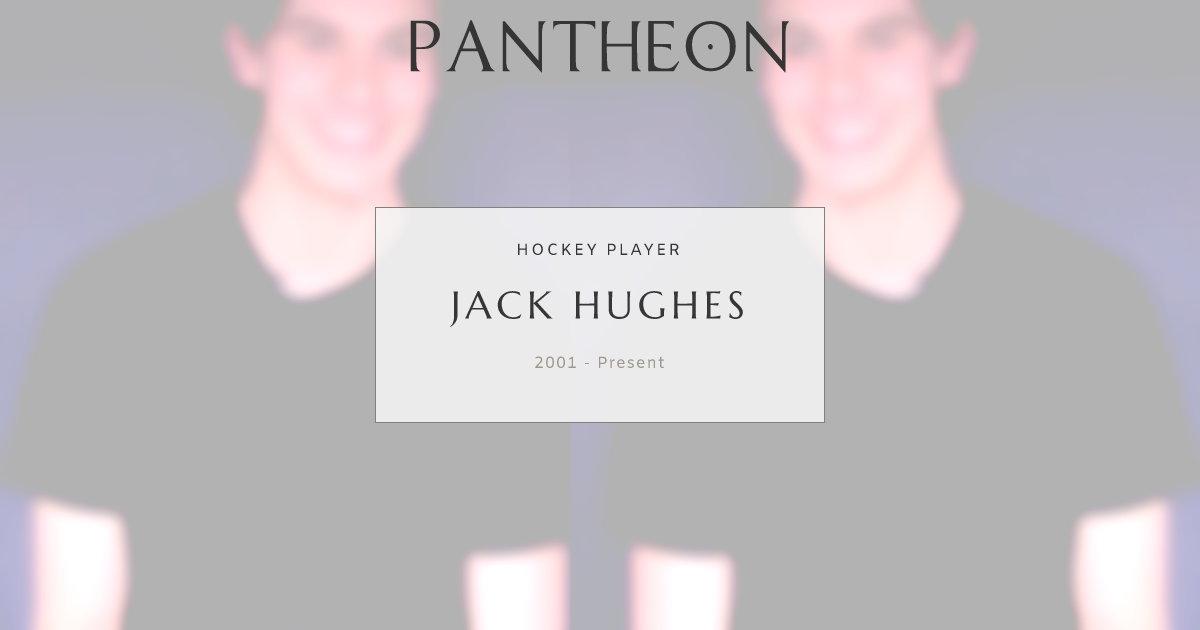 Jack Hughes Biography | Pantheon