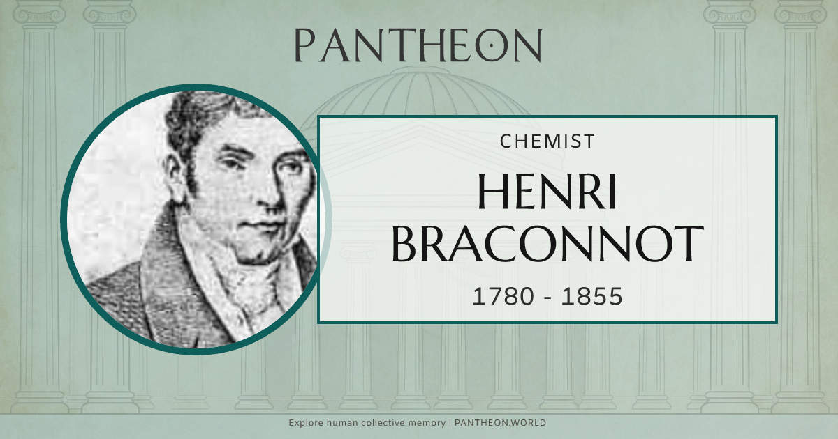 Henri Braconnot Biography | Pantheon