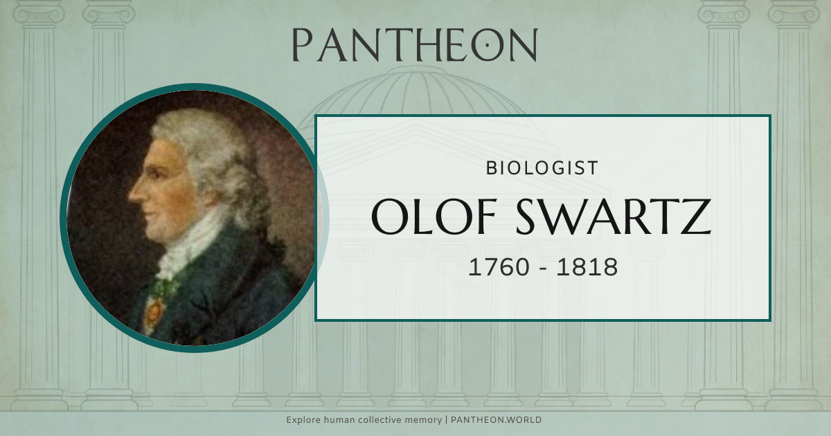 Olof Swartz Biography | Pantheon
