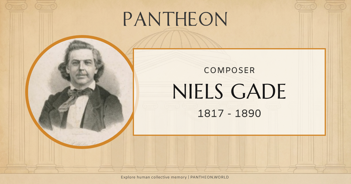 Niels Gade Biography | Pantheon