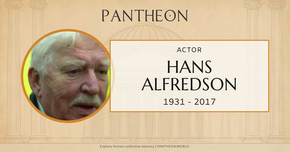 Hans Alfredson Biography | Pantheon