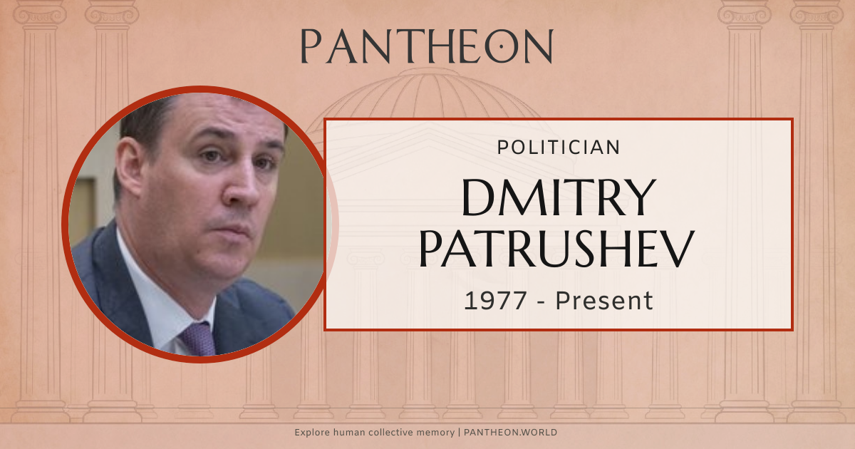 Dmitry Patrushev Biography | Pantheon