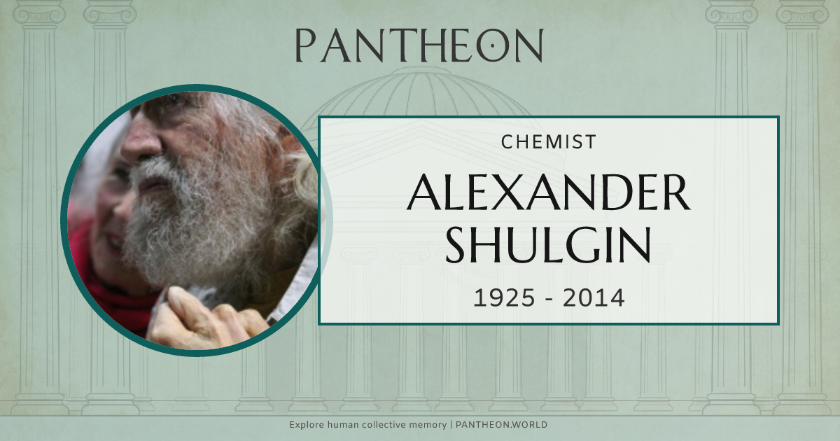 Alexander Shulgin Biography | Pantheon