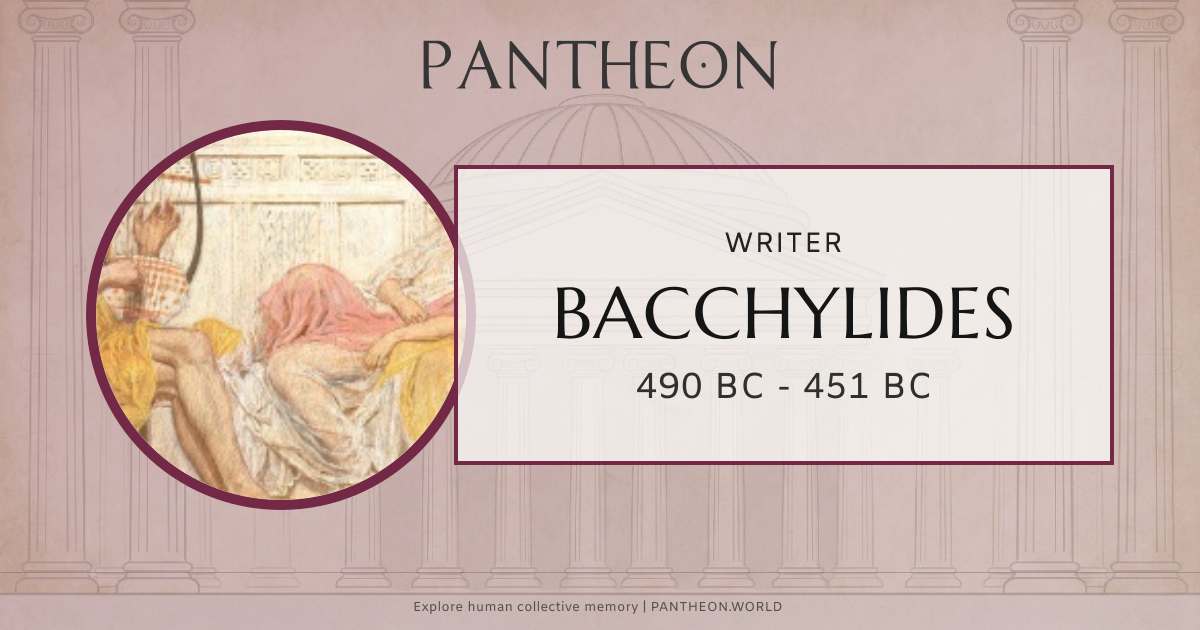 Bacchylides Biography | Pantheon