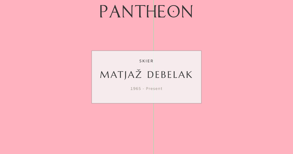 Matjaž Debelak Biography | Pantheon