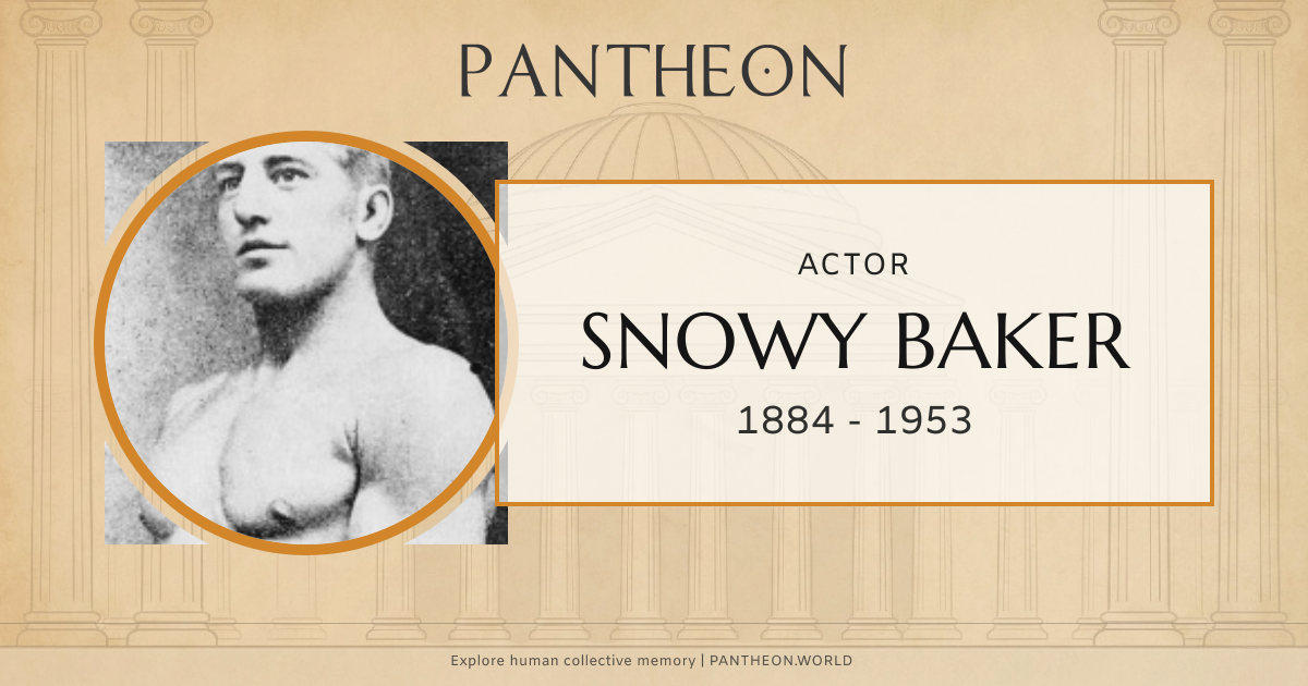 Snowy Baker Biography | Pantheon