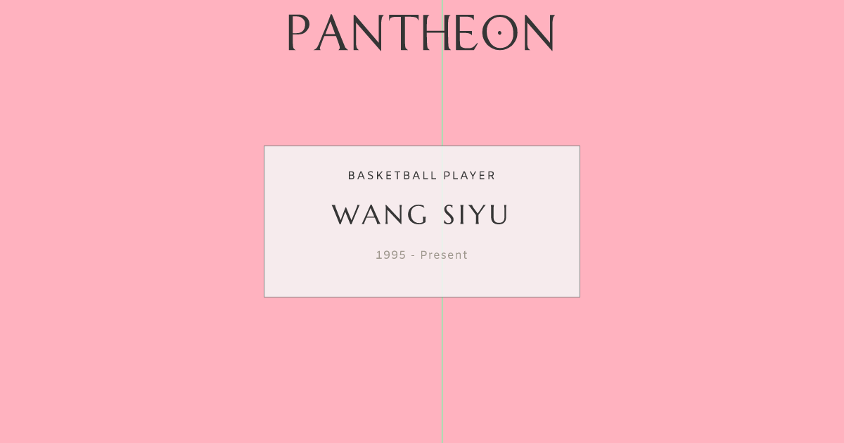 Wang Siyu Biography | Pantheon