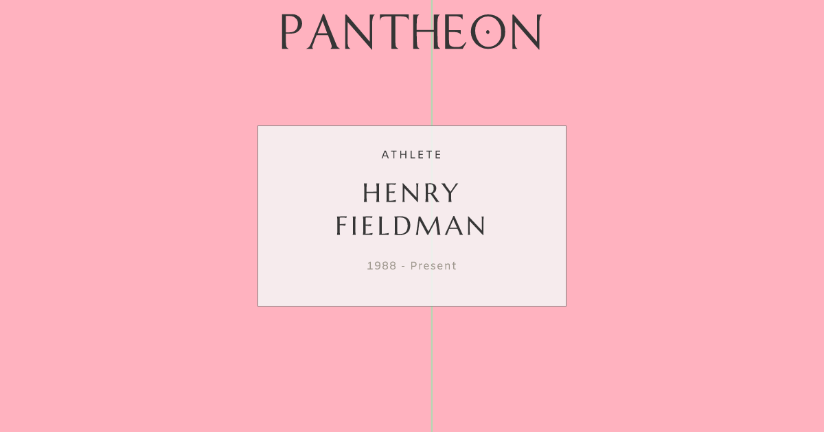 Henry Fieldman Biography | Pantheon