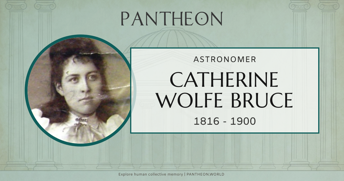 Catherine Wolfe Bruce Biography | Pantheon
