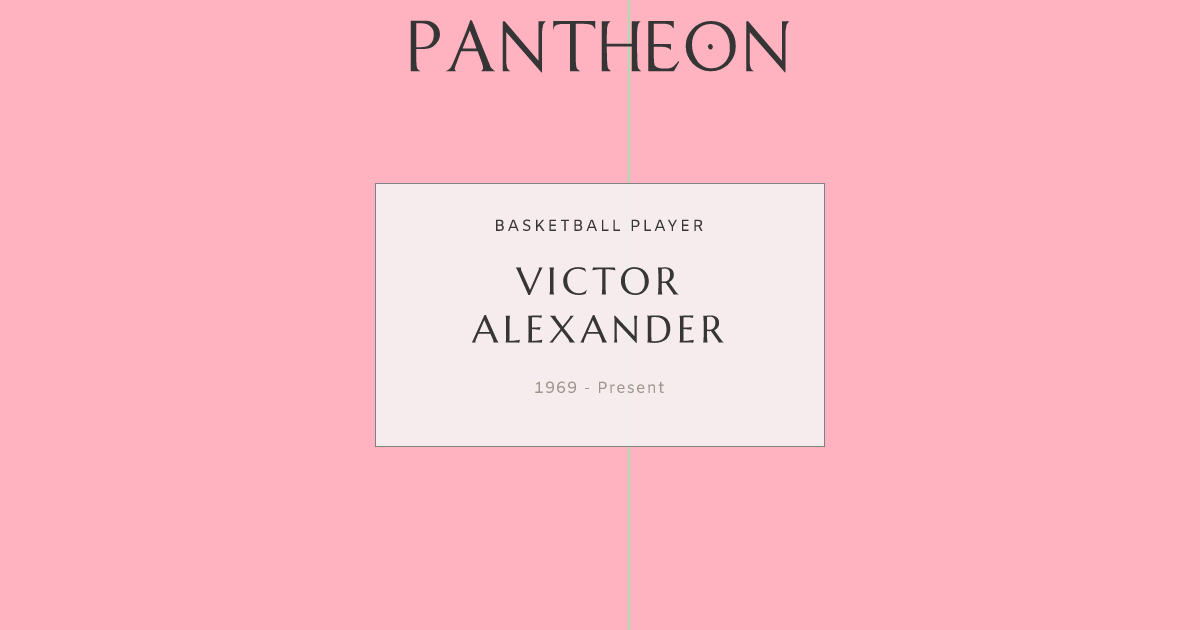 Victor Alexander Biography | Pantheon