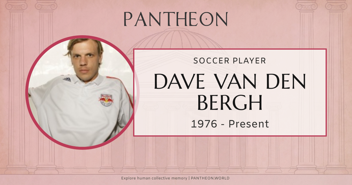 Dave van den Bergh Biography | Pantheon