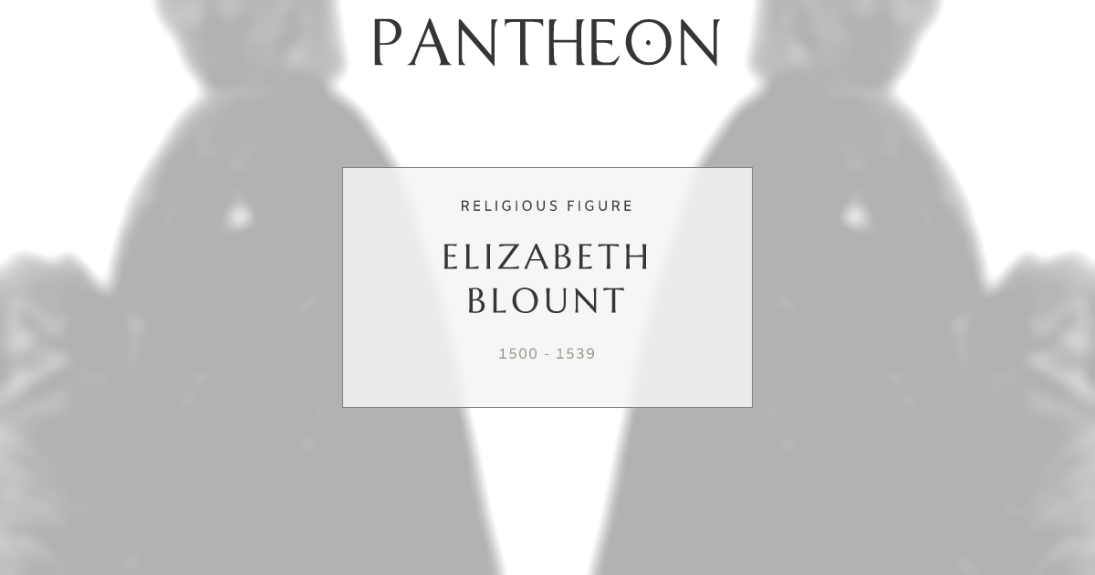 Elizabeth Blount Biography | Pantheon