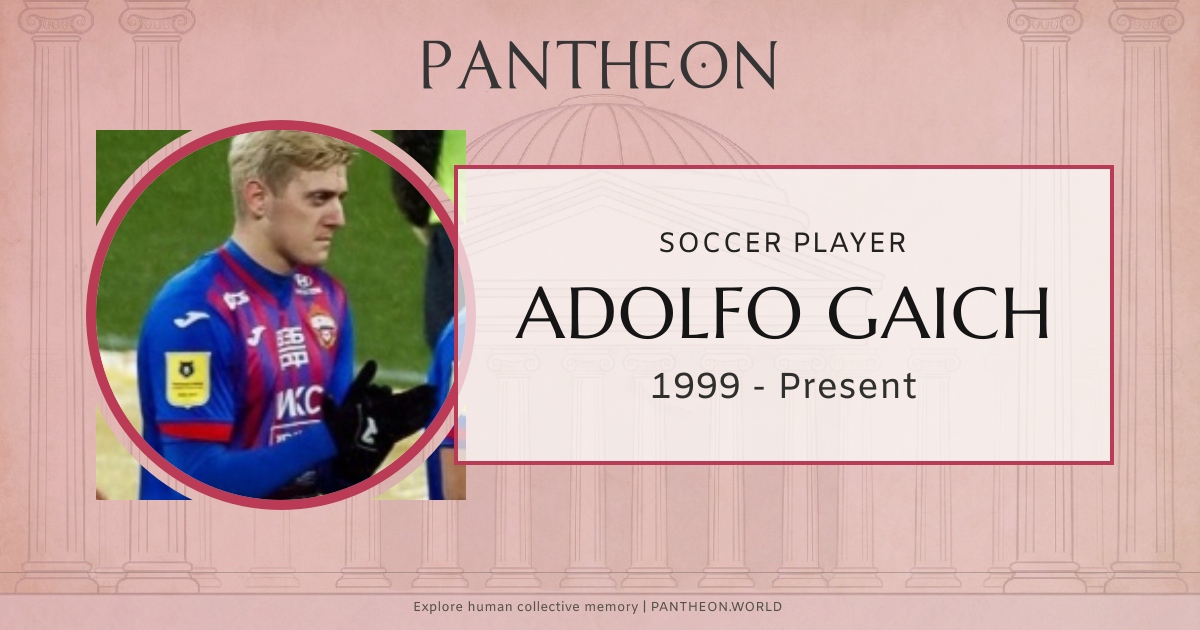 Adolfo Gaich Biography | Pantheon