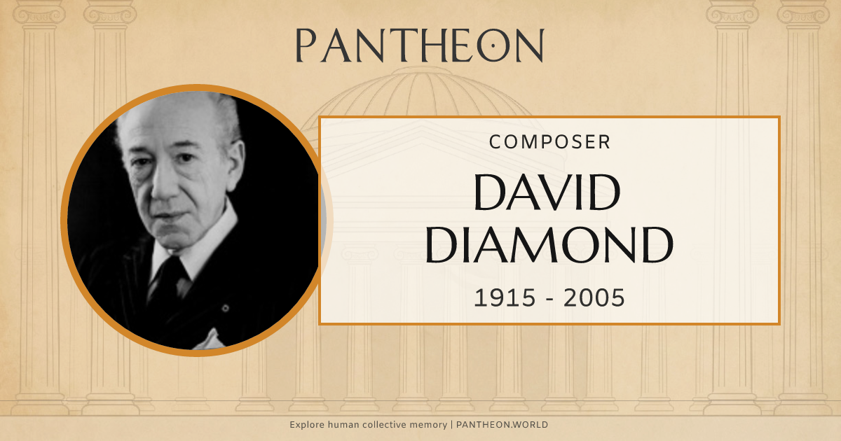 David Diamond Biography | Pantheon