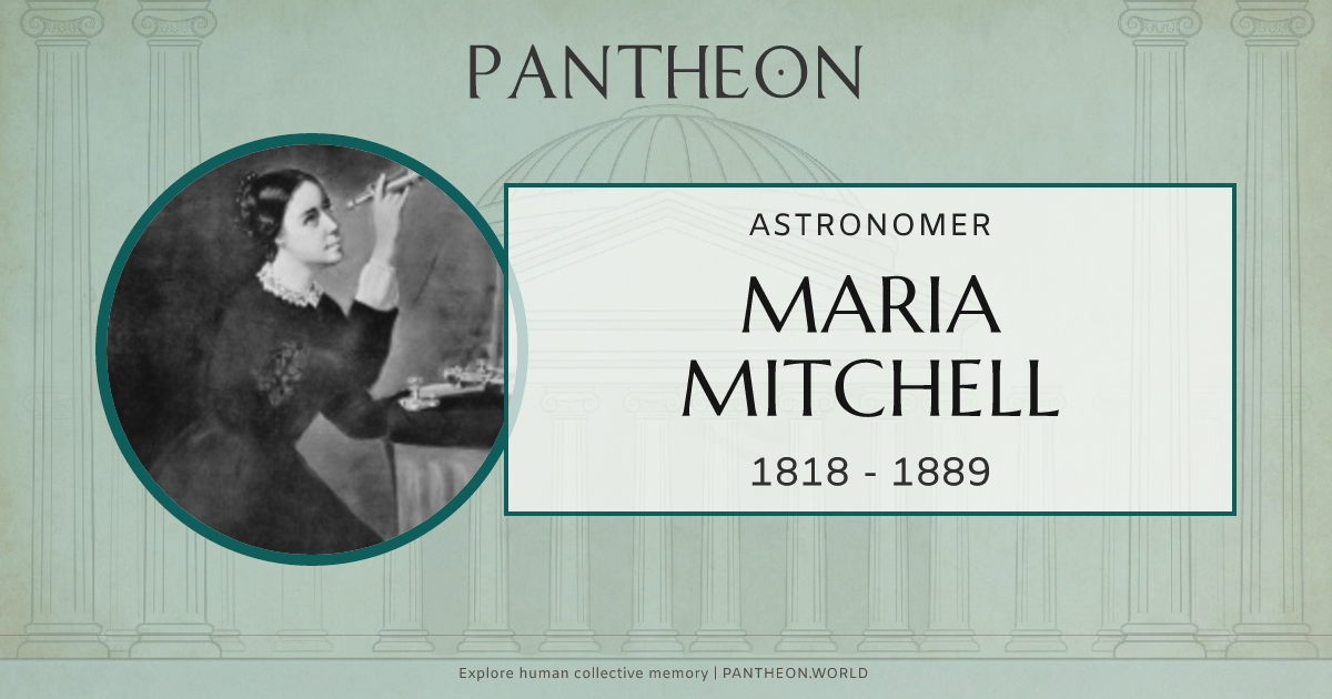 Maria Mitchell Biography | Pantheon