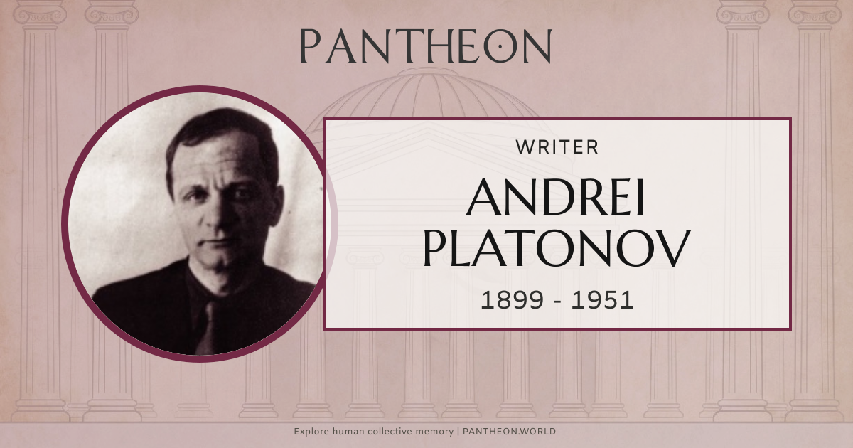 Andrei Platonov Biography | Pantheon