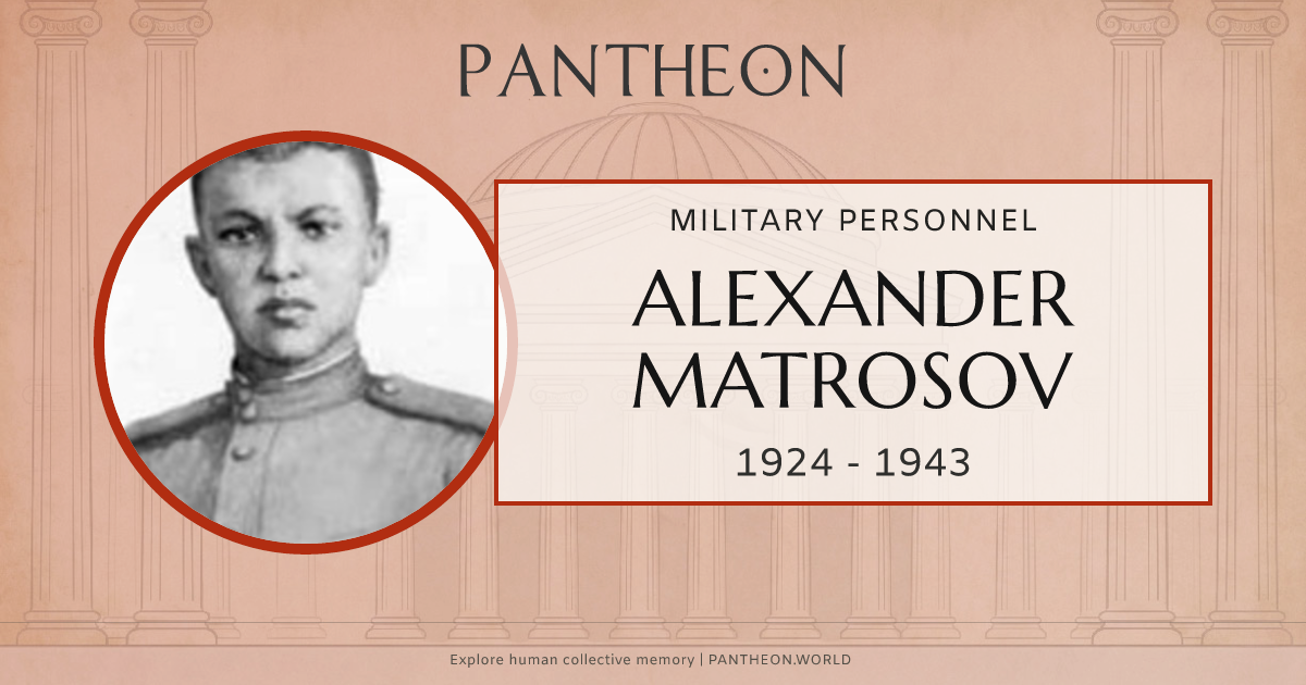 Alexander Matrosov Biography | Pantheon