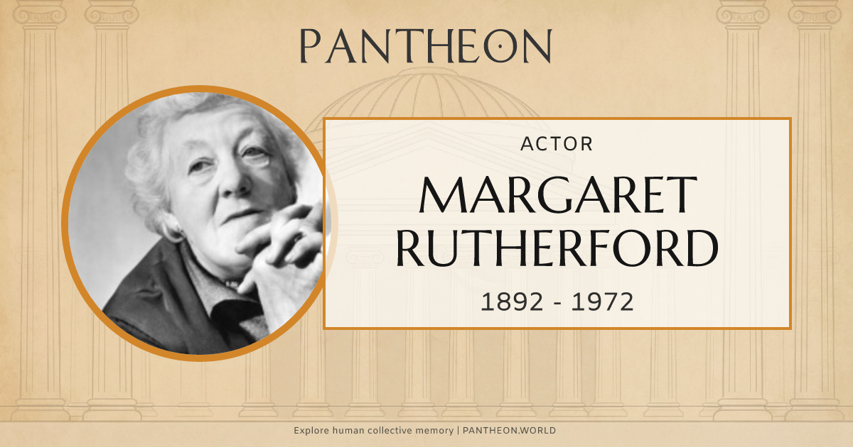 Margaret Rutherford Biography | Pantheon