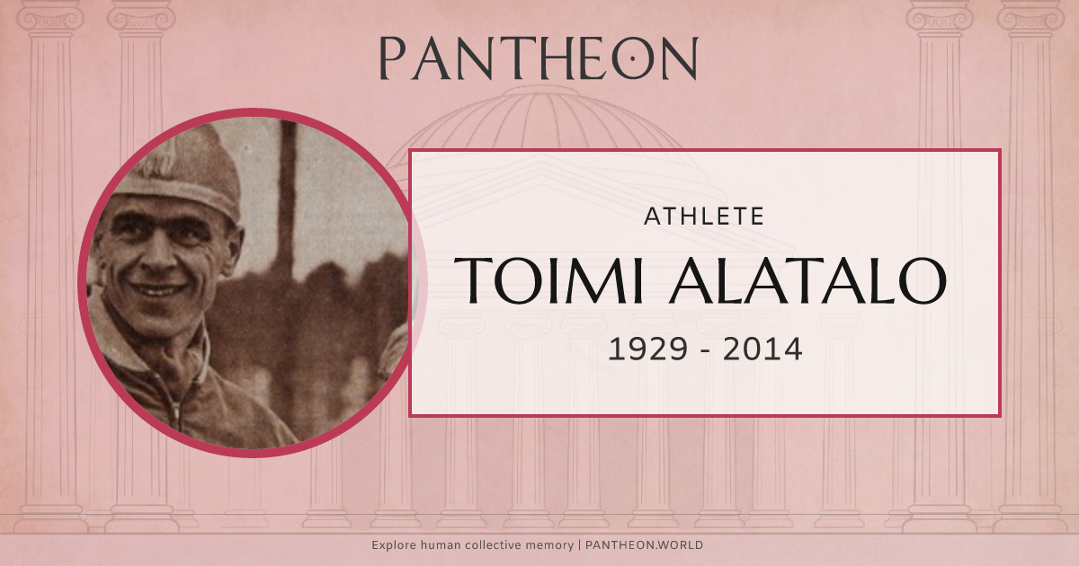 Toimi Alatalo Biography | Pantheon