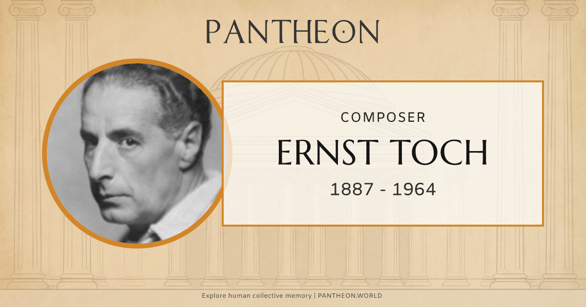 Ernst Toch Biography | Pantheon
