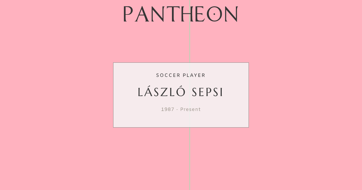 László Sepsi Biography | Pantheon