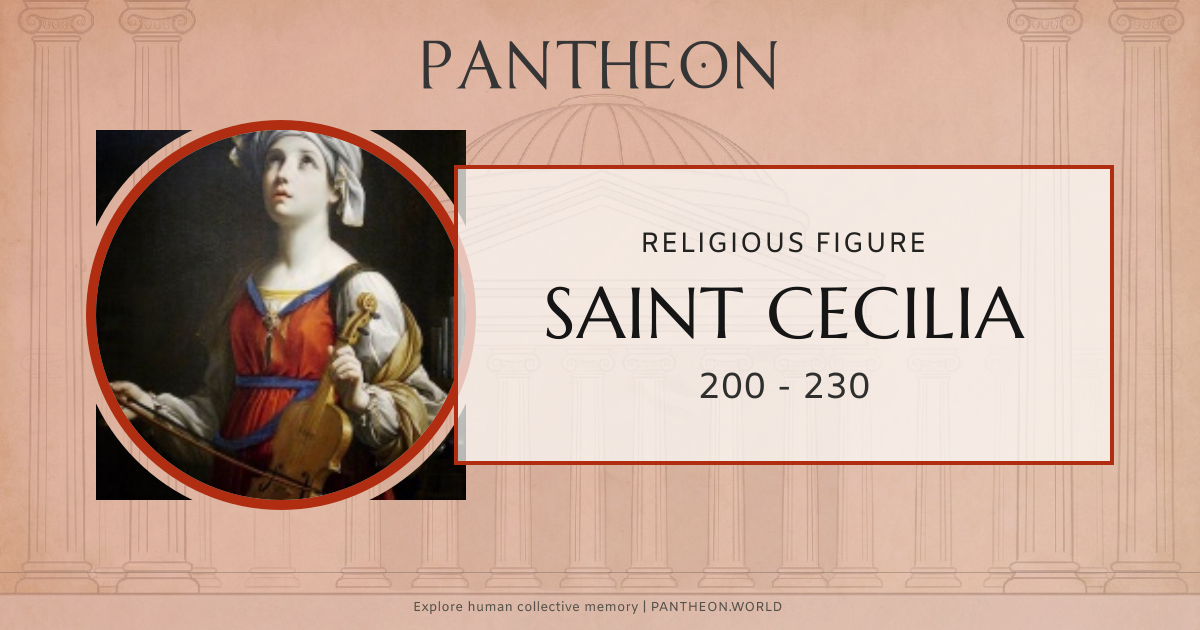 Saint Cecilia Biography | Pantheon