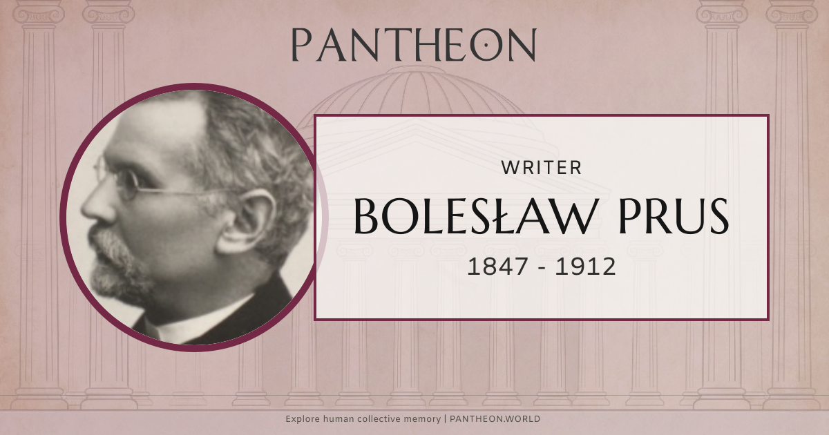 Bolesław Prus Biography | Pantheon