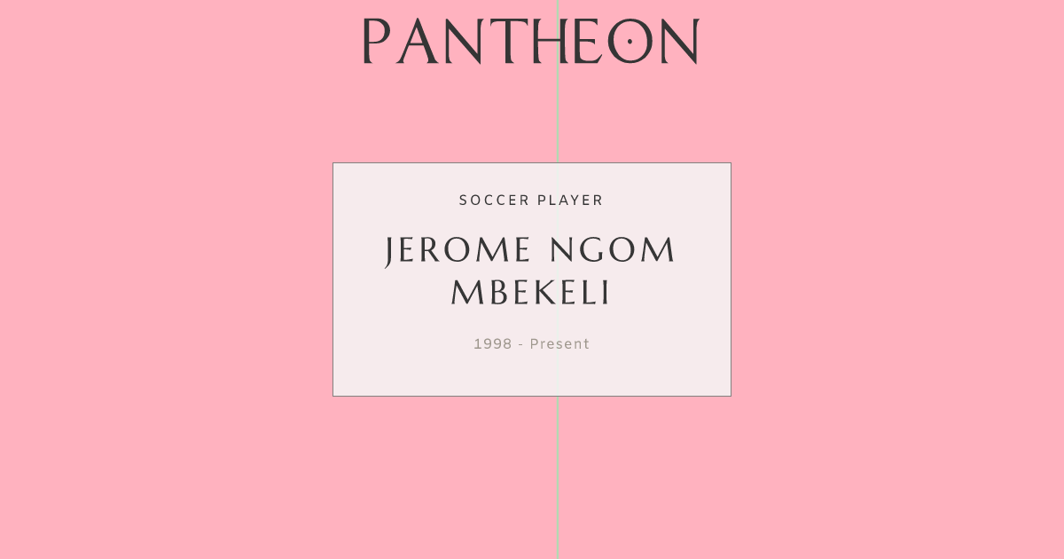Jerome Ngom Mbekeli Biography | Pantheon