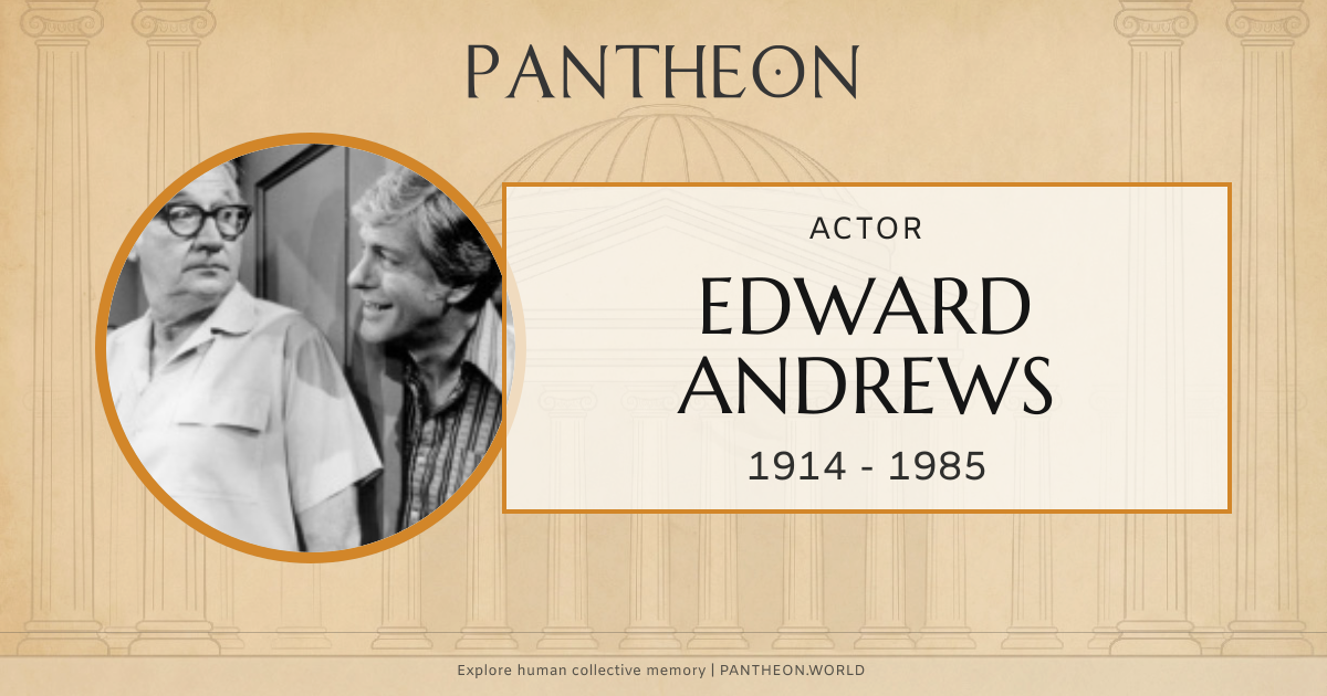 Edward Andrews Biography | Pantheon