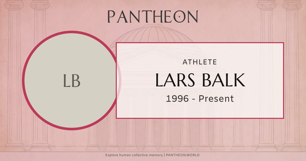Lars Balk Biography | Pantheon