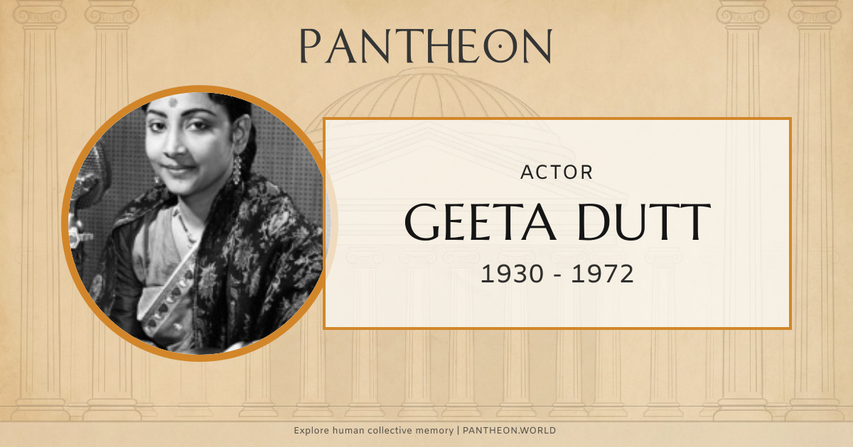 Geeta Dutt Biography | Pantheon