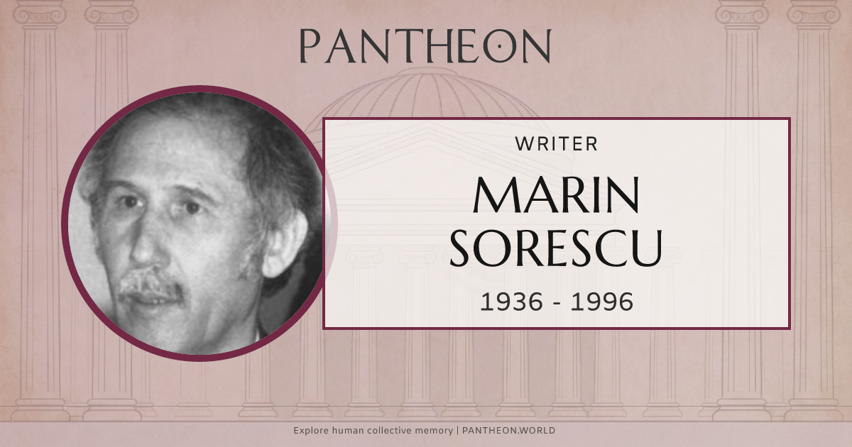 Marin Sorescu Biography | Pantheon